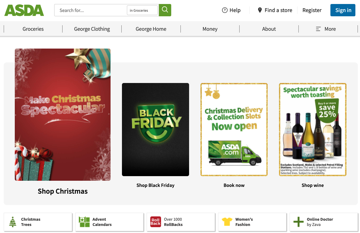 ASDA Christmas 2023 | ASDA | Brands | Christmas With Love