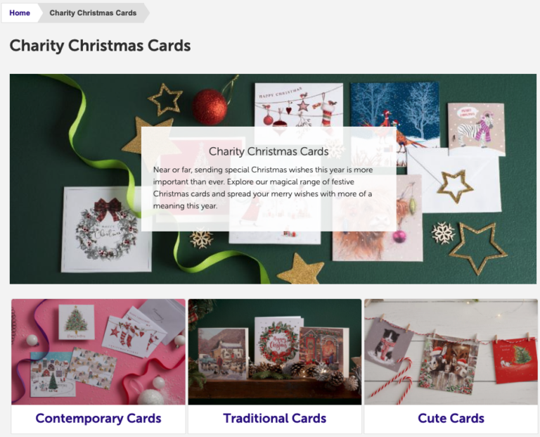Cancer Research UK | Christmas With Love
